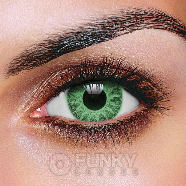 Solar Green Coloured Lenses | Monthly Contact Lenses