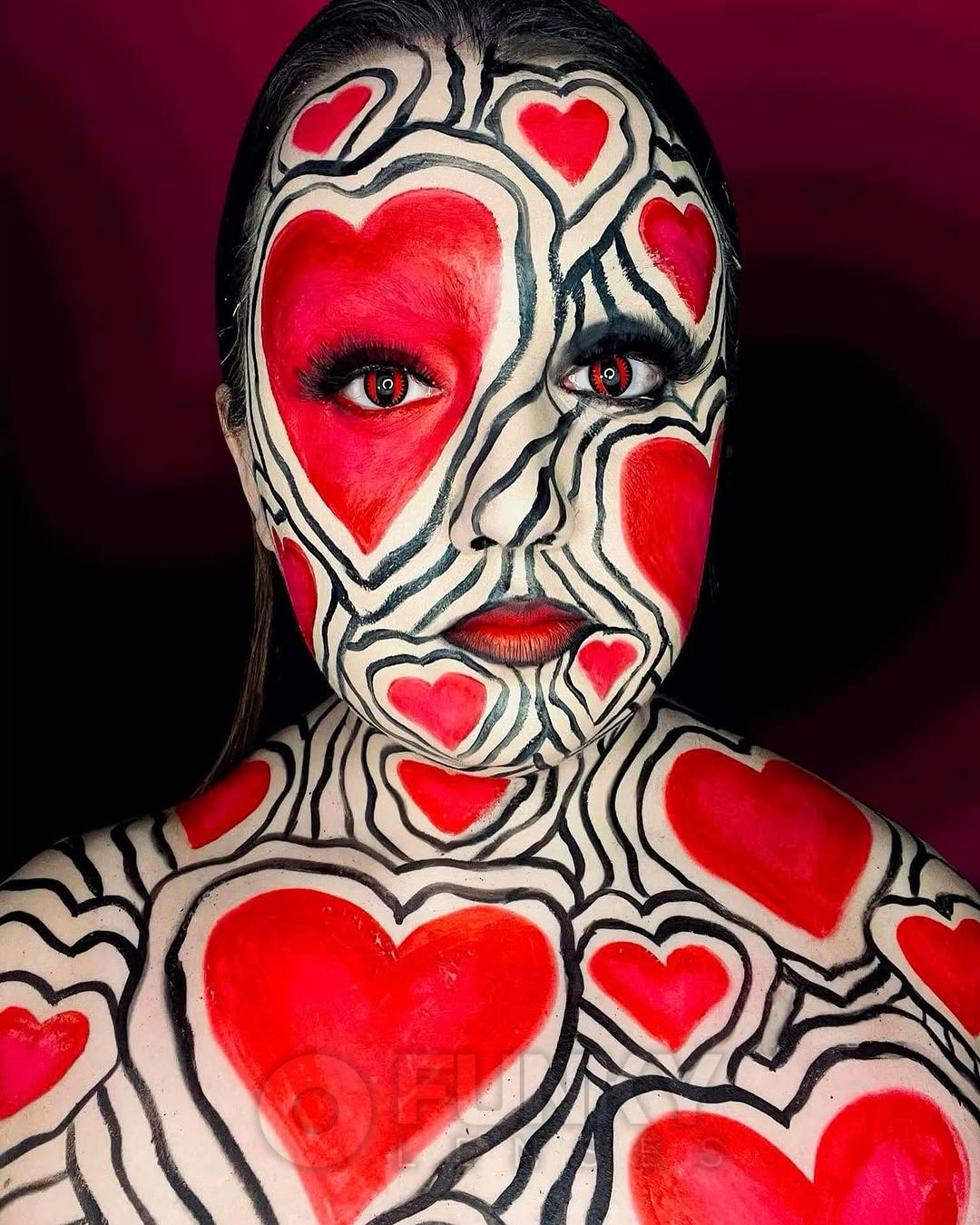 Red Contact Lenses | Red Eye Contacts