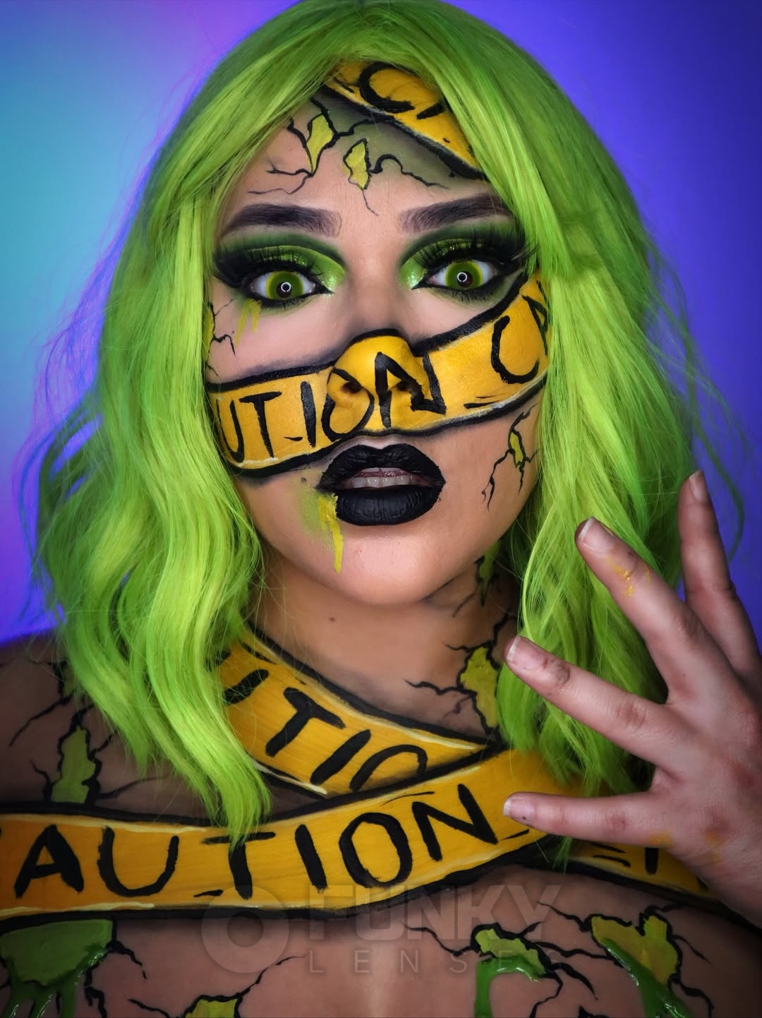 Avatar Yellow Cosplay colored Lenses | Monthly Contact Lenses