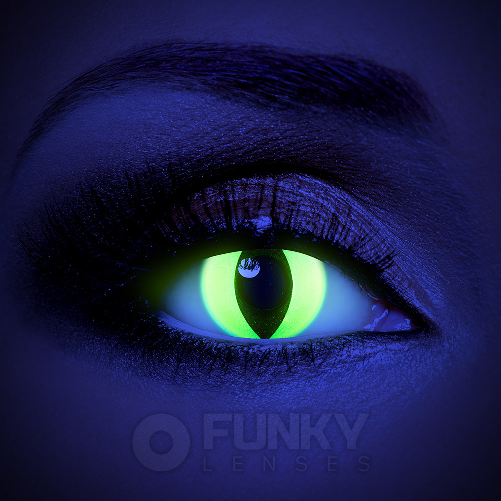 UV Cat Yellow Cosplay colored Lenses | Daily Contact Lenses