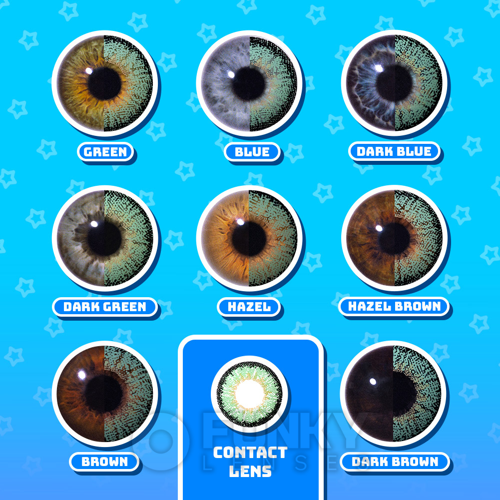 Siren Green Cosplay Colored Lenses | Daily Contact Lenses