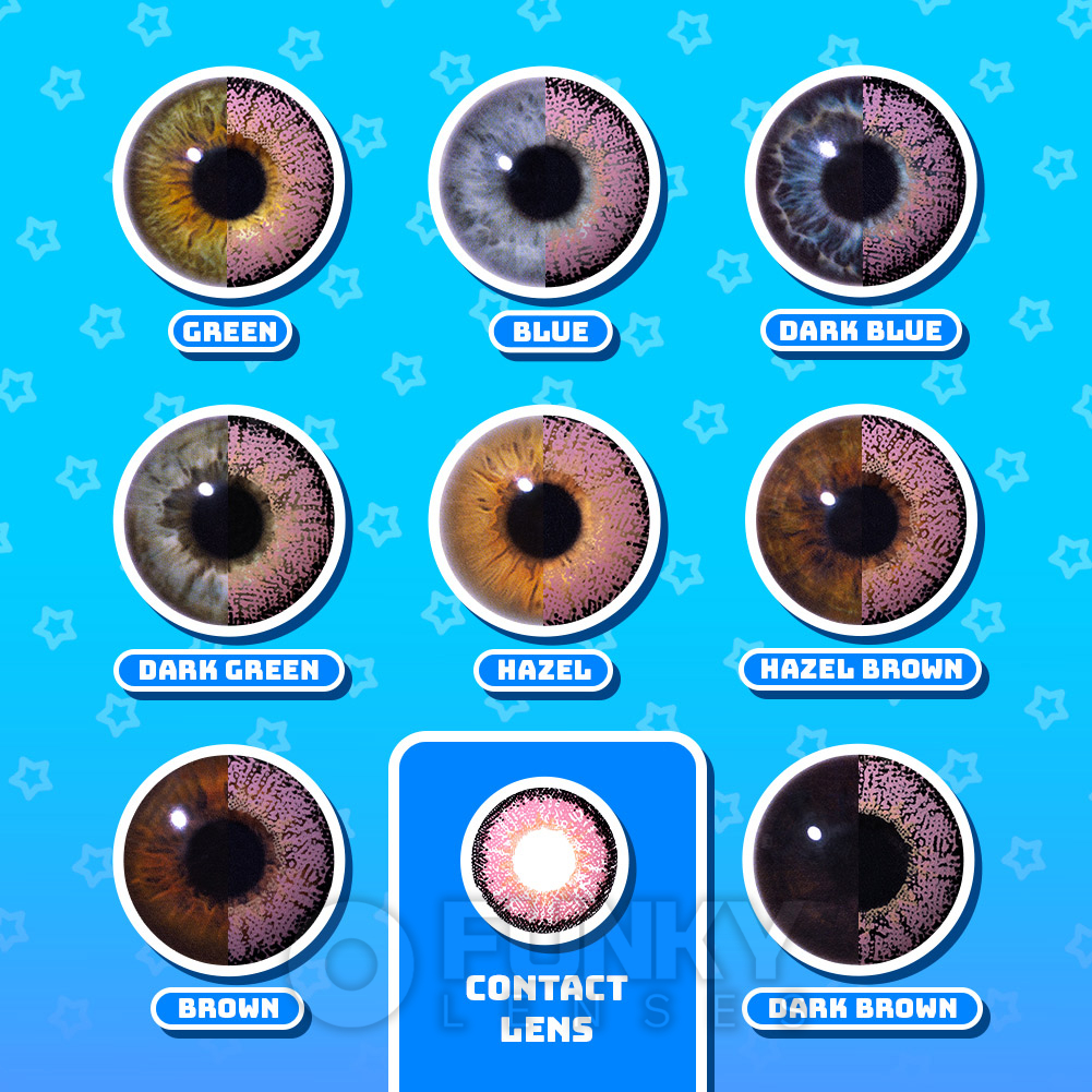 Pixie Pink Cosplay Coloured Lenses | Monthly Contact Lenses