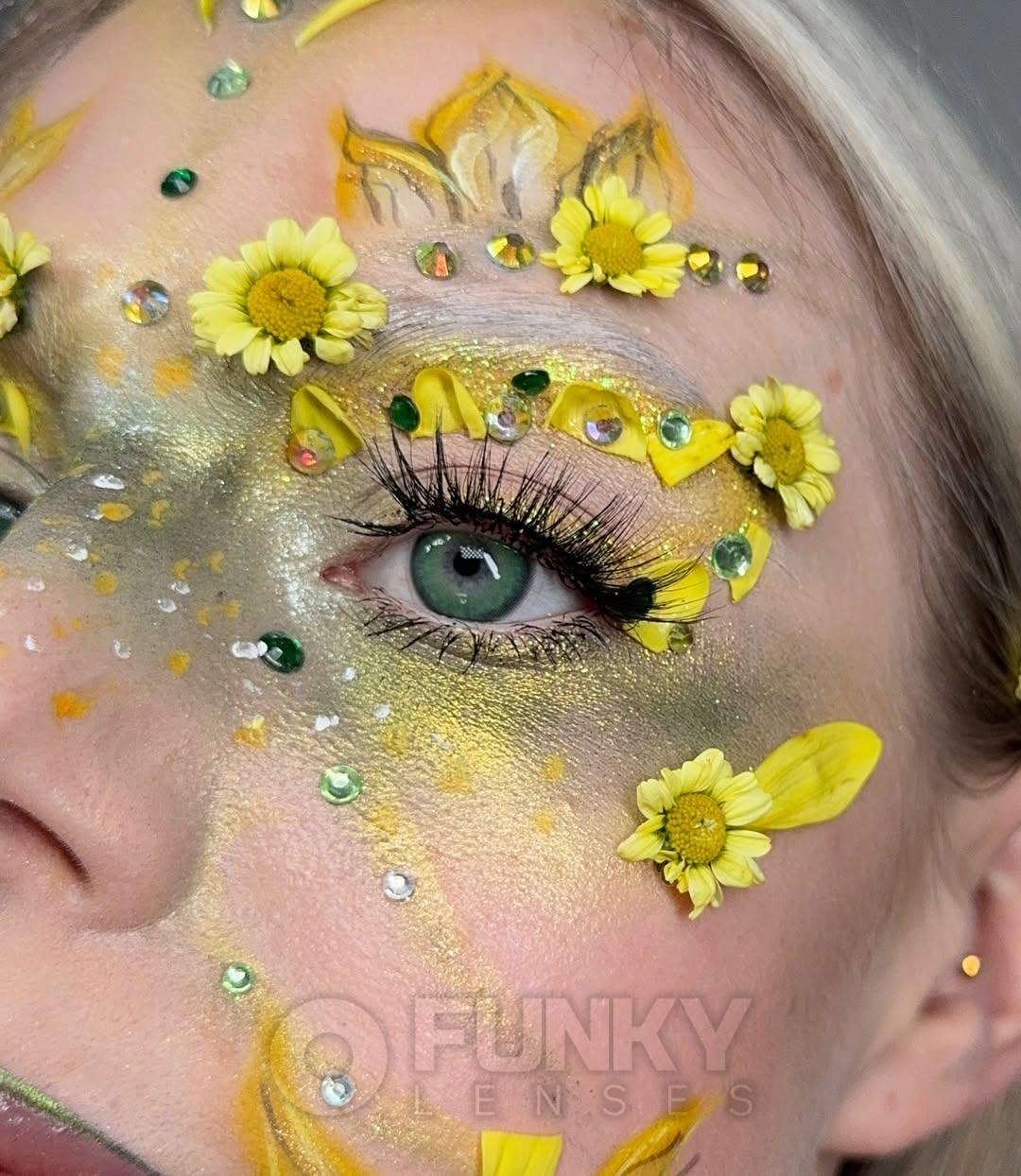 Natural Green Contact Lenses | Funky Lenses