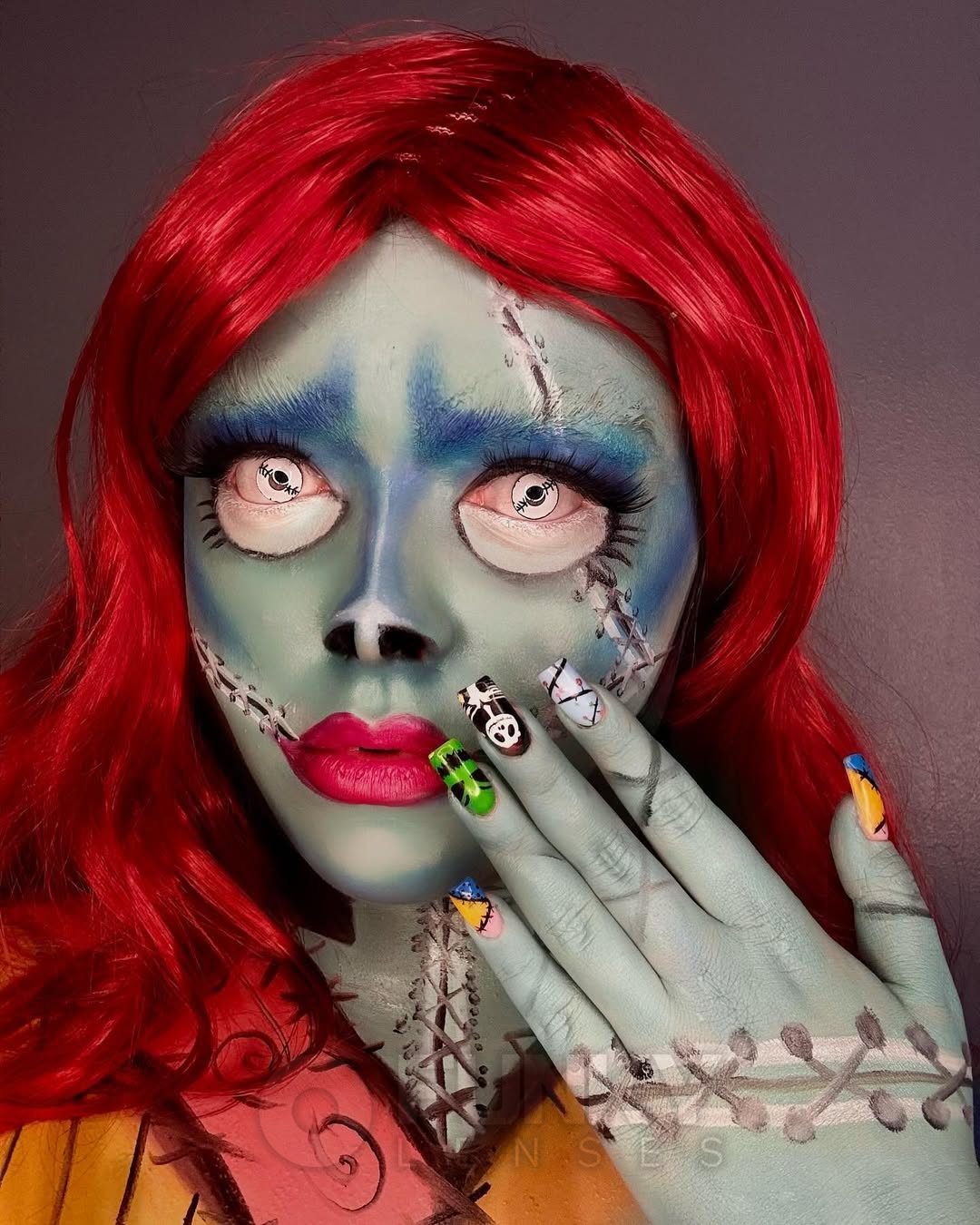 Stitched Mummy Cosplay colored Lenses | Monthly Contact Lenses