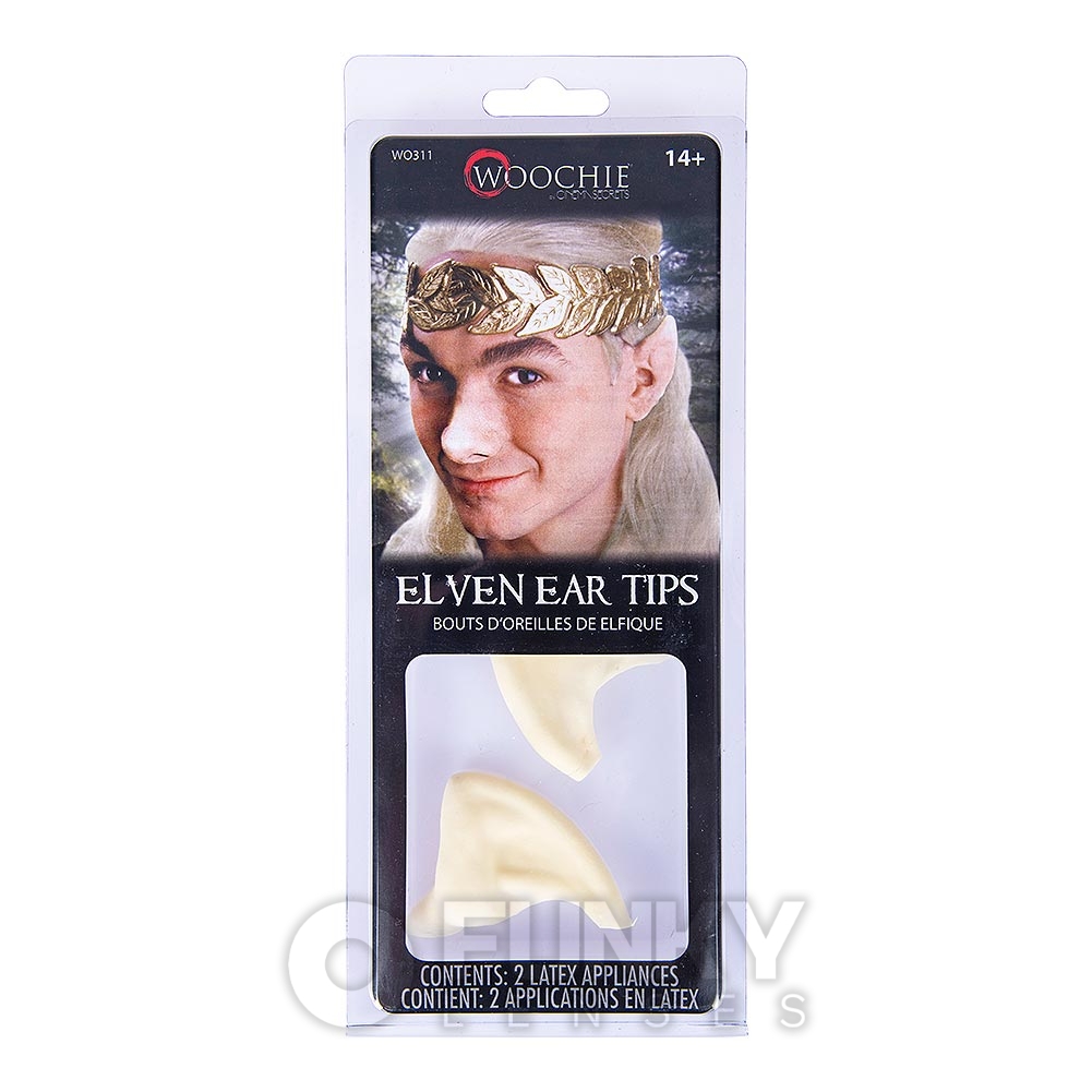 Woochie Elven Ears Latex Prosthetic | Cosplay Makeup & Halloween ...