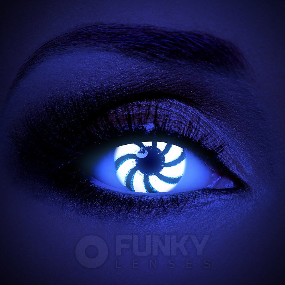 Glow UV Pink Optical Coloured Lenses | Monthly Contact Lenses