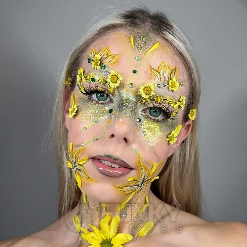 Jade Green Natural colored Lenses | Daily Contact Lenses