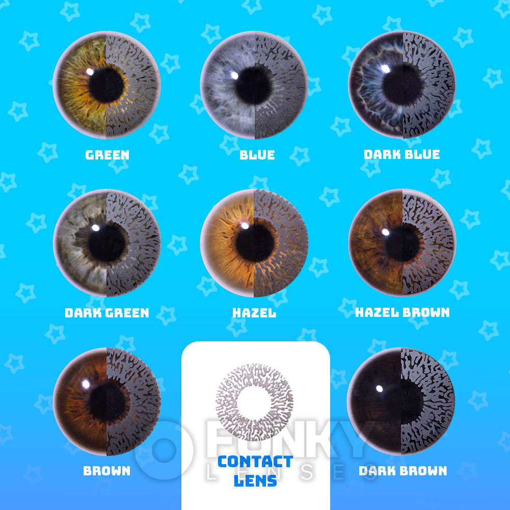 Silver Glimmer colored Lenses | Monthly Natural Lenses