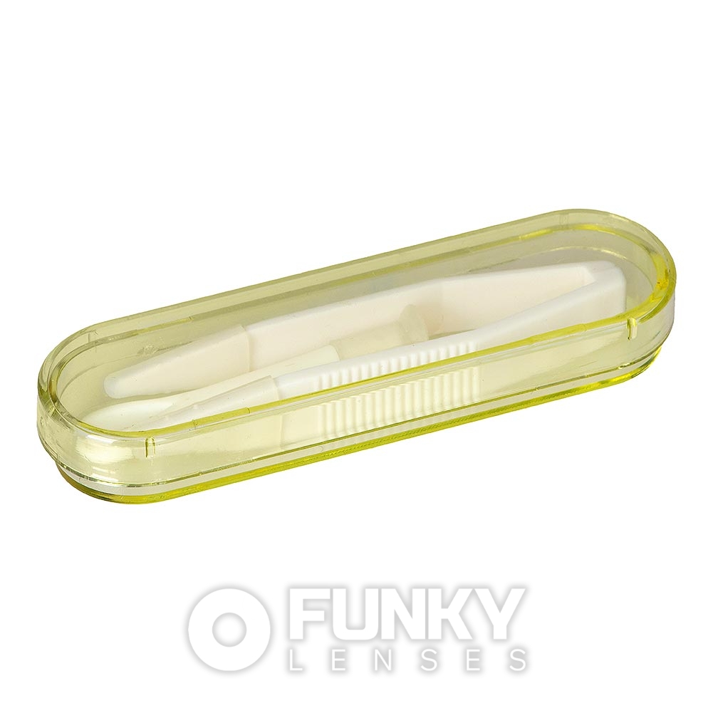Contact Lens Inserter Set (Yellow) | Contact Lenses & Halloween Accessories